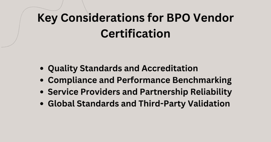 BPO Vendor Certification: Why It's Your Ticket To Industry Credibility ...